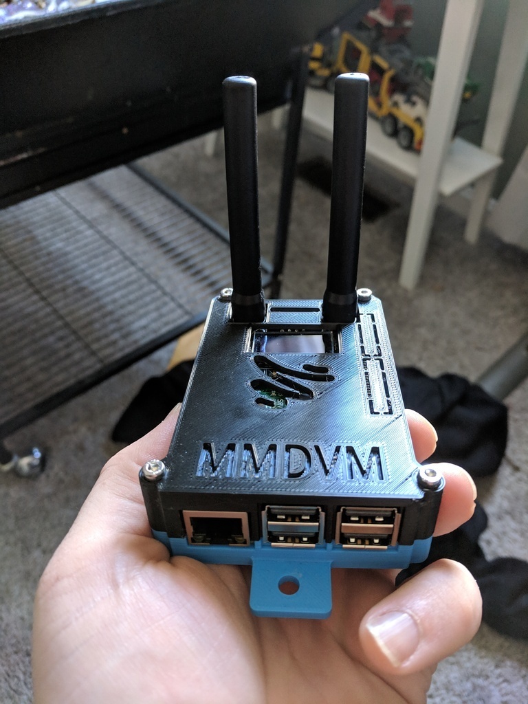 Archivo 3D gratis MMDVM Raspberry pi・Modelo de impresión 3D para ...