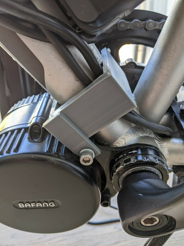 Fichier 3D gratuit Bafang Bracket to Stop Motor Moving and Jamming Gear ...