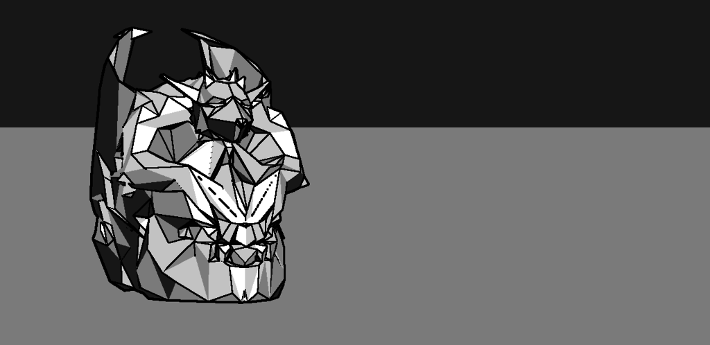 Archivo 3D gratis La calavera del dragón - Origami Low Poly・Diseño de ...