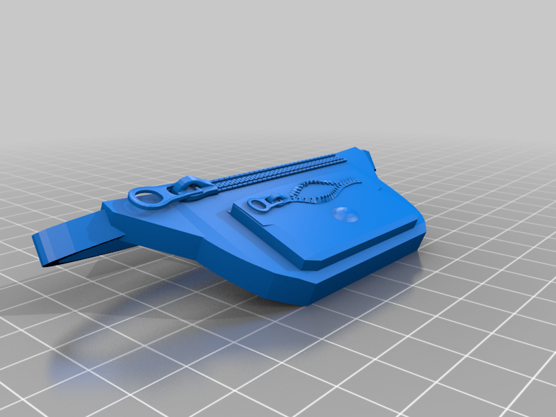 Free 3D file Fanny Pack 👛・3D printer model to download・Cults Free 3D file Fanny Pack 👛・3D printer model to download・Cults