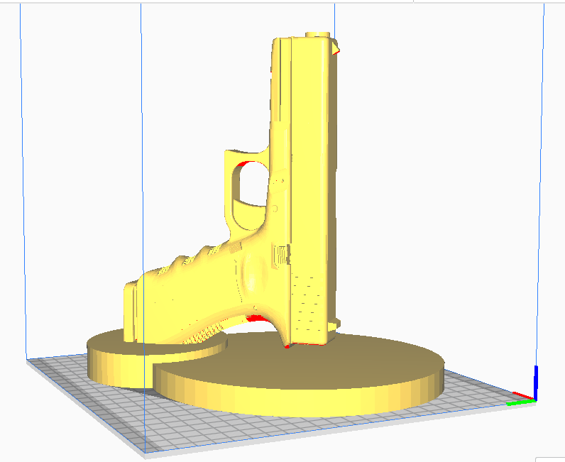 Free 3D file Glock Man cave table lamp・3D printing idea to download・Cults