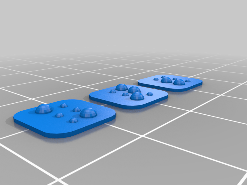 Fichier 3D gratuit Couvre-clavier en braille v3 (personnalisable) 🔧 ...