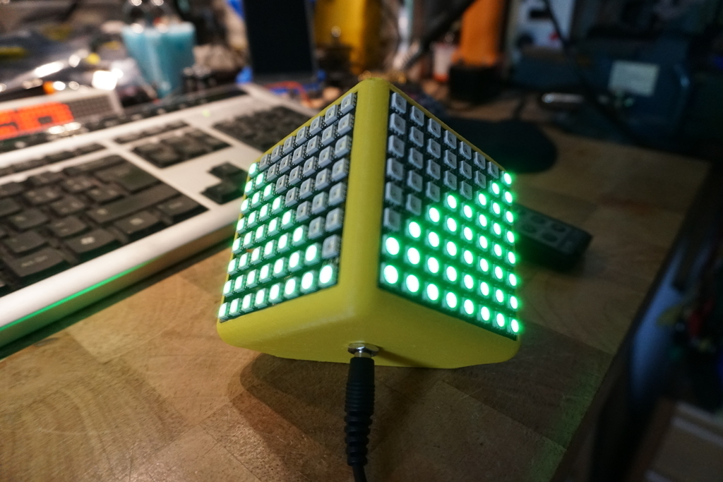 Fichier 3D gratuit CUBE LED avec panneaux Neopixel Matrix WS2812 ...