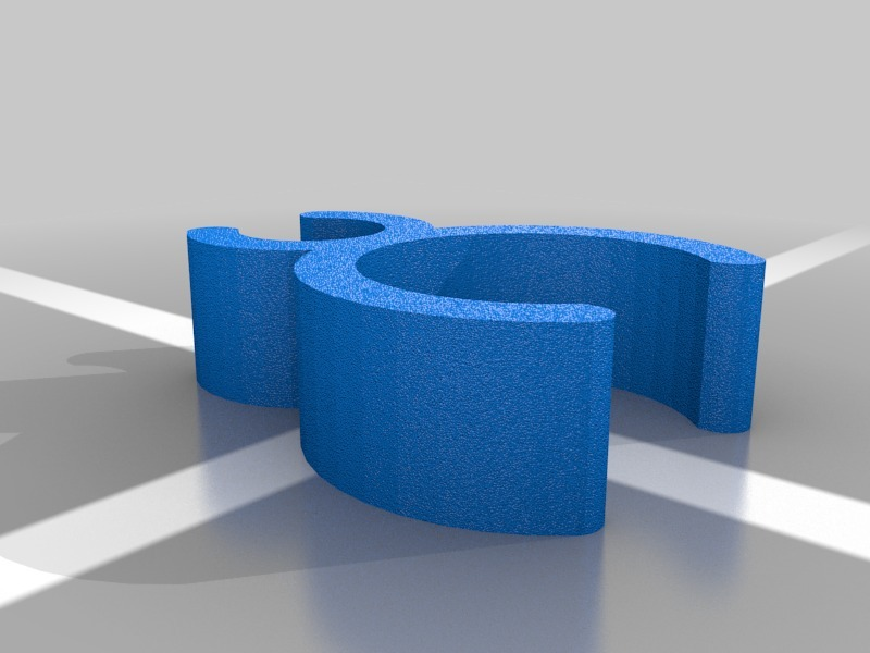 Fichier 3D gratuit Collier de serrage 3/4" à 3/8".・Modèle imprimable en ...