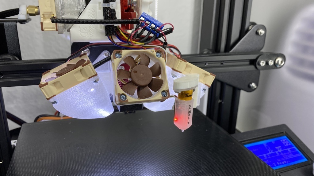 Free 3D file CR-10 / Ender 3 Dual 40mm Part Cooling Fan Ductinator ...