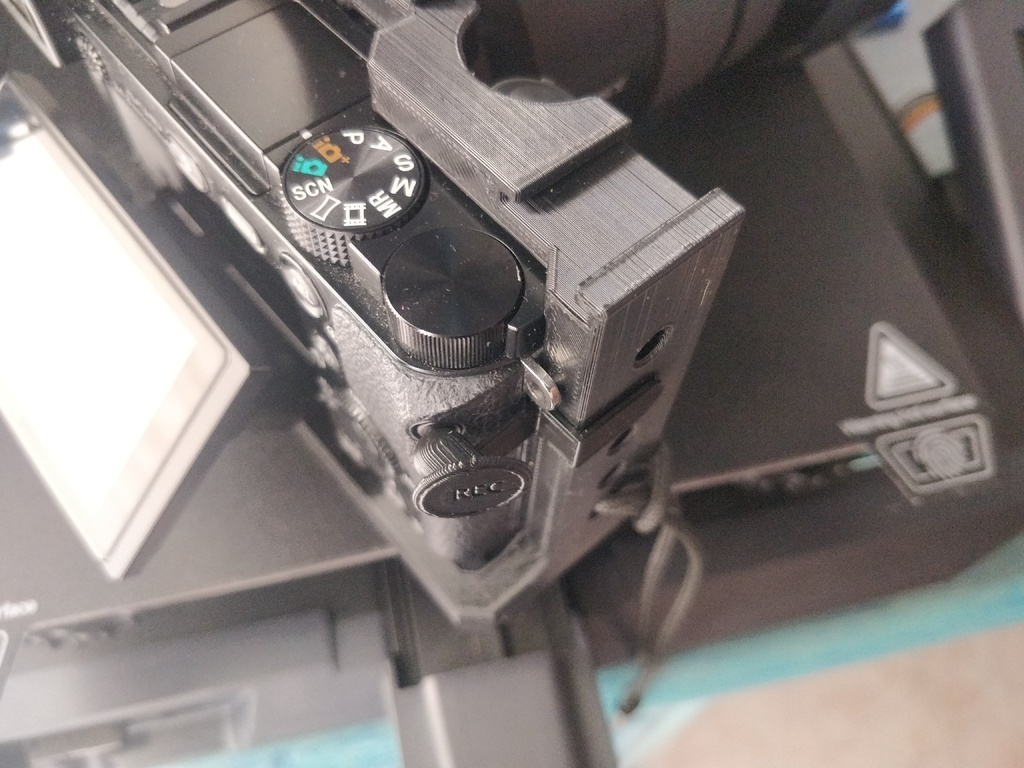 Free 3D file Big record button for Sony a6000・3D printer design to ...