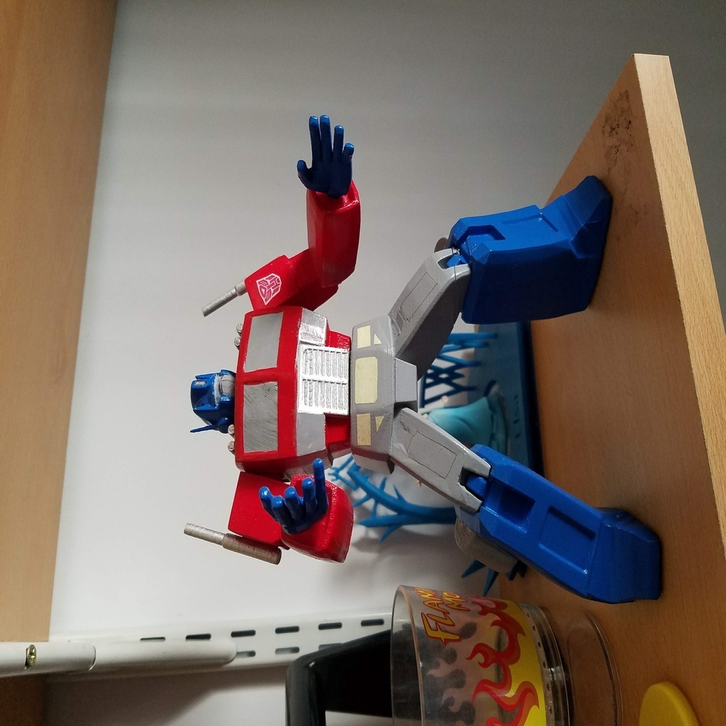 Fichier 3D gratuit Optimus Prime (mis à jour, imprimable)・Design ...