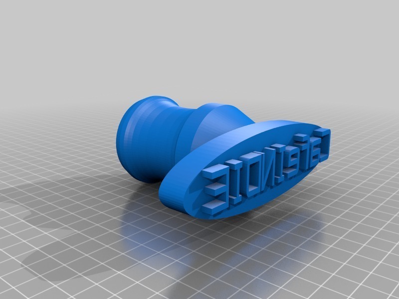 Free 3D file cafe indie stamp・3D printing model to download・Cults