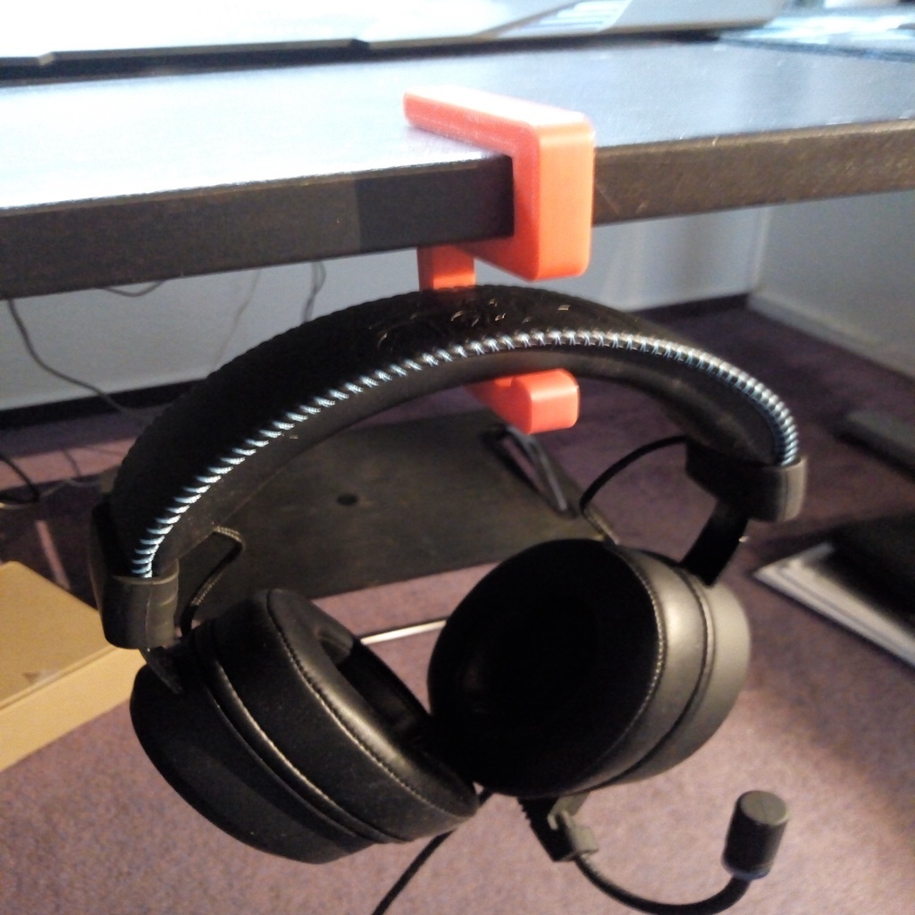 Free 3D file Headphone holder・3D printing design to download・Cults
