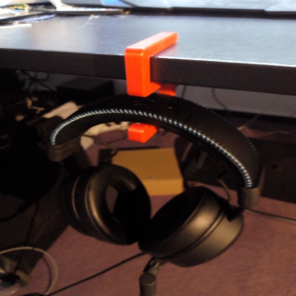 Free 3D file Headphone holder・3D printing design to download・Cults