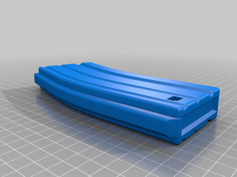 Archivo STL gratis Cargador Azul - 5.56mm X 45mm 👽・Diseño por impresión ...