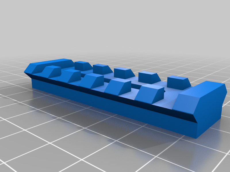 Free 3D file Picatinny Rail 64.8mm・3D printable model to download・Cults