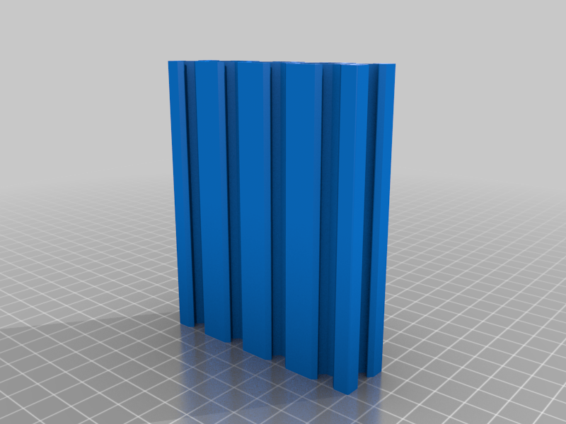 Free STL file Aluminum Extrusion 2080 European Specifications・3D ...
