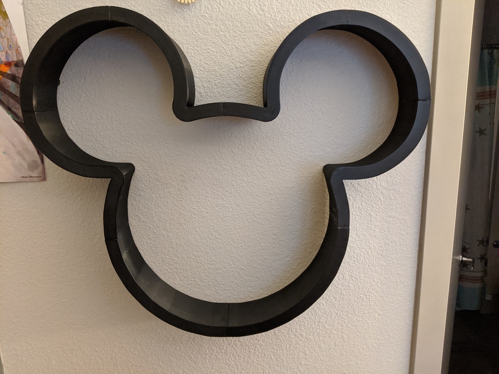 Free 3D file Mickey Mouse Display Shelf 🐁・3D printer model to download ...