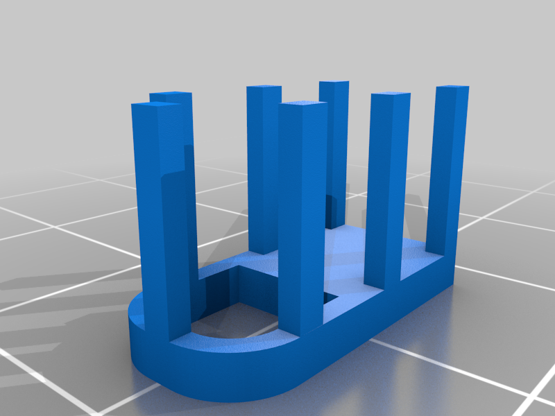 Free 3D file N Scale - Platform to go at the top of a ladder that is ...