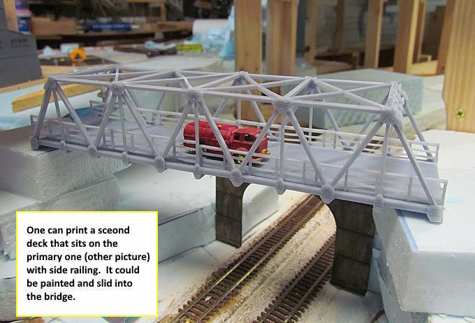 Archivo 3D gratis N Scale 100 Ft. Warren Truss Roadway Bridge.... 💯 ...
