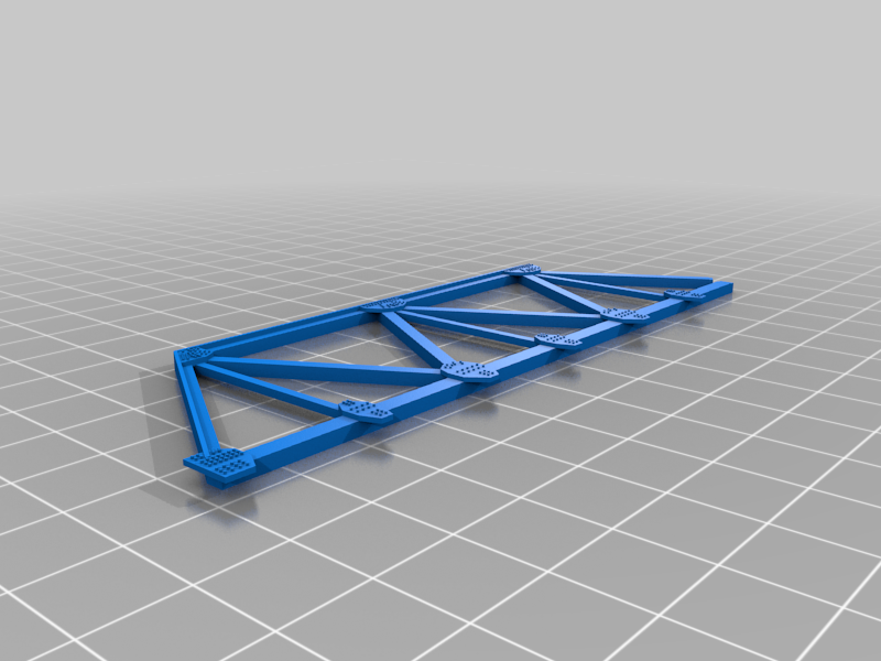 Free 3D file N Scale 100 Ft. Warren Truss Roadway Bridge.... 💯・Model to ...