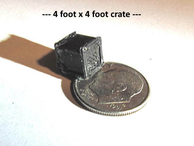 Free 3D file 4 Foot X 4 Foot N Scale Crate・3D printing model to ...