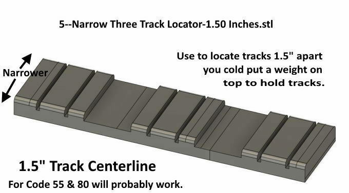 Free 3D file N Scale - 1.5" Track Centers - Track Laying Tools/Aids・3D ...