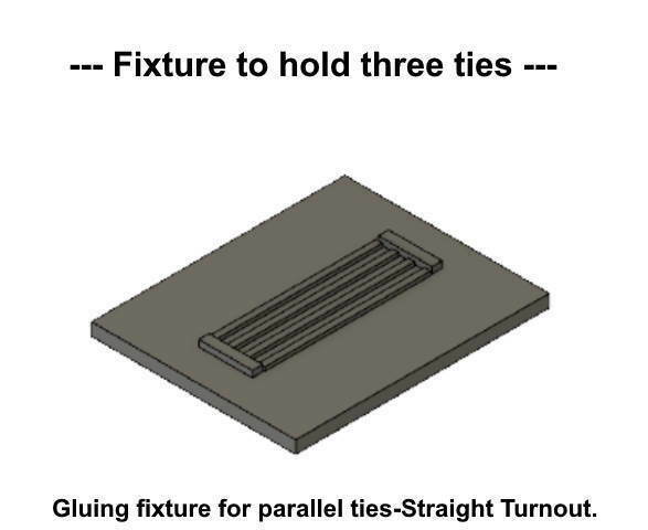 Free 3D file N Scale Tie Gluing Fixture for Straight Turnouts.....・3D ...