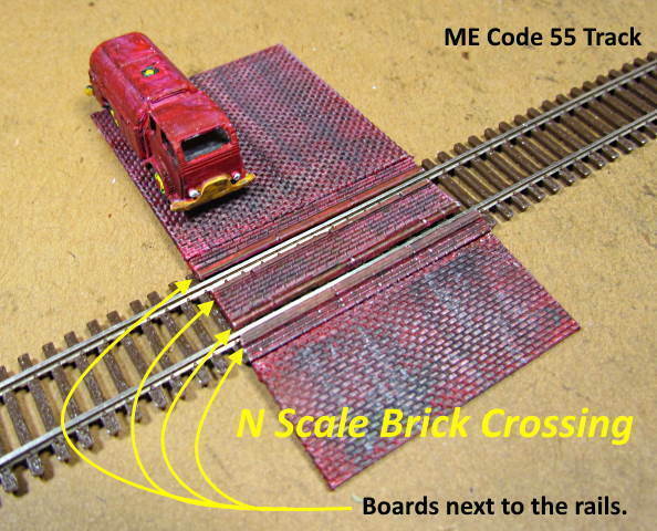 Free 3D file N Scale - Brick Crossing....・3D printable model to ...