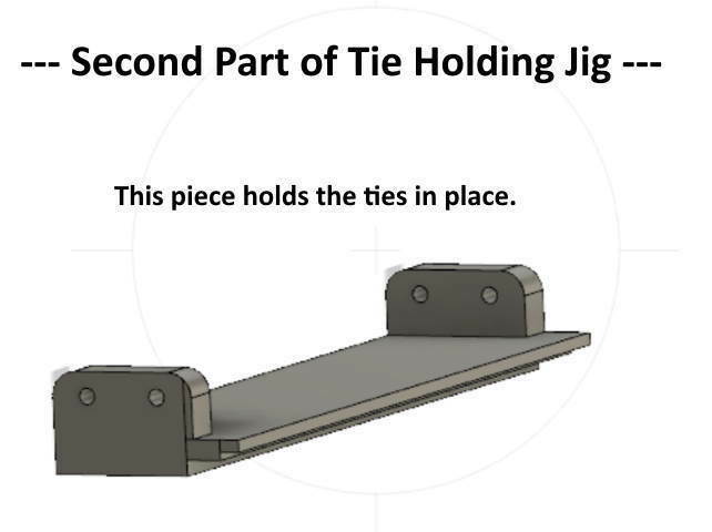 Free 3D file #6 Code 55 Turnout Tie Gluing Fixture....・Template to ...