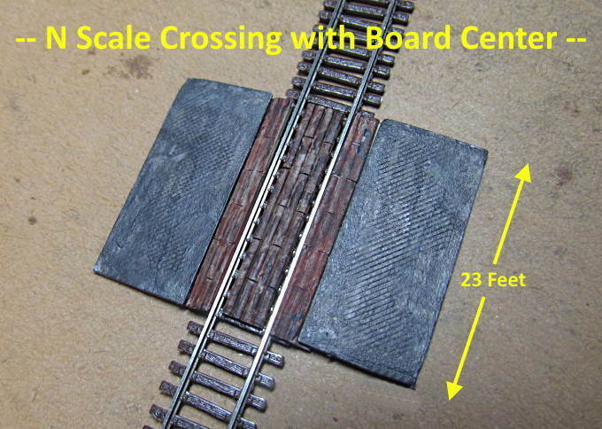Бесплатный 3D файл N Scale - Board Crossing.....・3D-печатный дизайн для ...