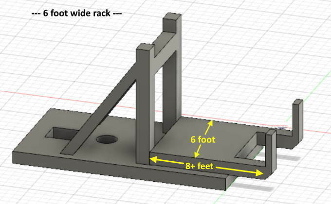 Free 3D file 6 Foot X 8 Foot Rack for switch machine --- N Scale・3D ...