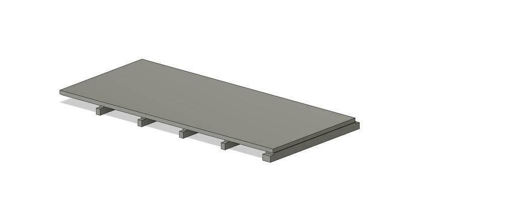 Free 3D file N Scale 100 Ft. Warren Truss Roadway Bridge.... 💯・Model to ...