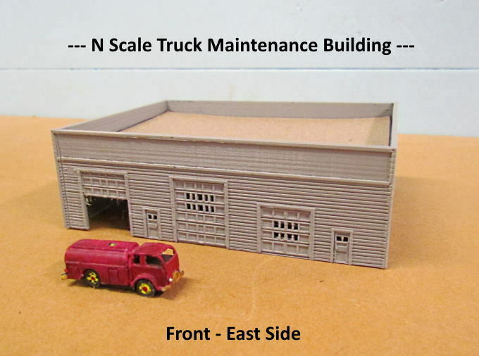 Free 3D file N Scale Truck Maintenance Building 🚚・Object to download ...