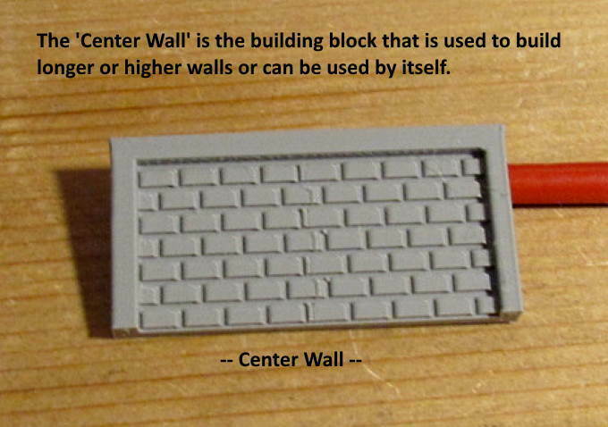 Free 3D file N Scale - 10 Foot X 20 Foot Stone Wall Sections・3D printer ...