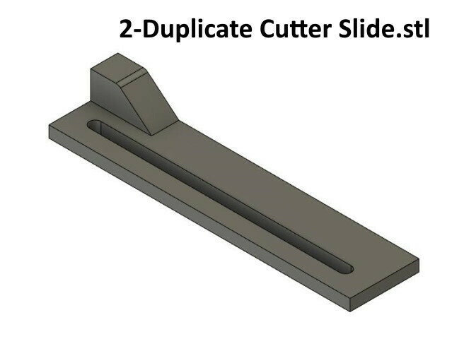 Archivo 3D gratuito Cortador de duplicados para cortar piezas a medida ...