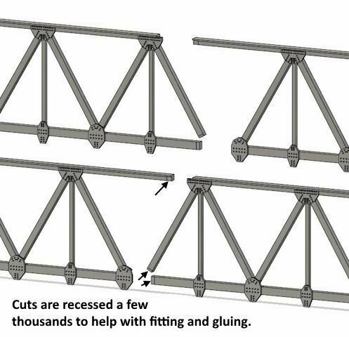 Free 3D file N Scale 100 Ft. Warren Truss Roadway Bridge.... 💯・Model to ...
