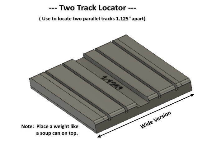 Free 3D file N Scale - Track Laying Tools/Aids (1.125" track ...