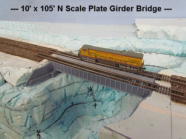 Free 3D file N Scale 104 Ft. Double Track Plate Girder Bridge... 🌉 ...