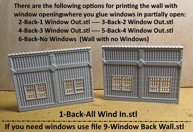 Free 3D file N Scale -- Back walls for Roundhouse... 🔙・3D printer ...