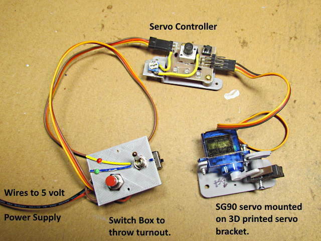 Free 3D file Servo Controller Bracket for Model RR Turnout Control・3D ...