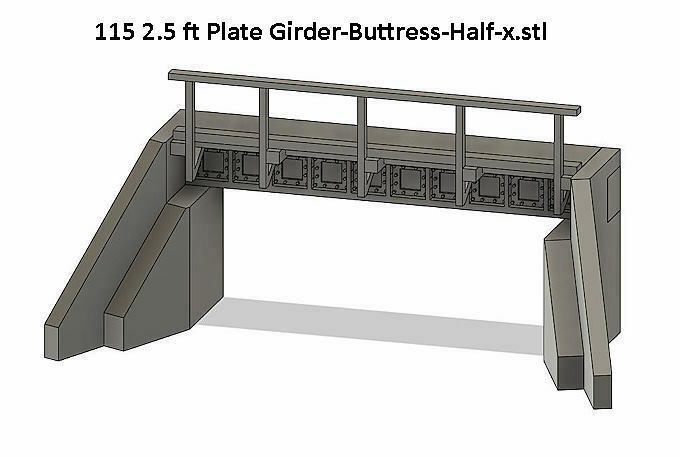 Free 3D file N Scale Plate Girder Bridge... 🌉・3D printer design to ...