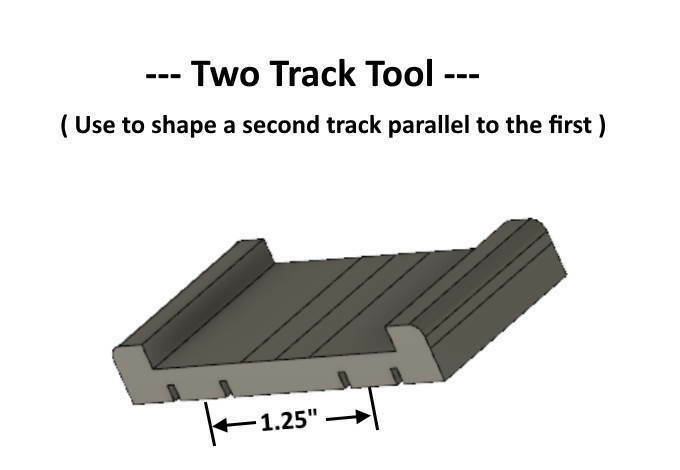 Archivo 3D gratis Escala N - Centros de vía de 1,250" - Herramientas ...