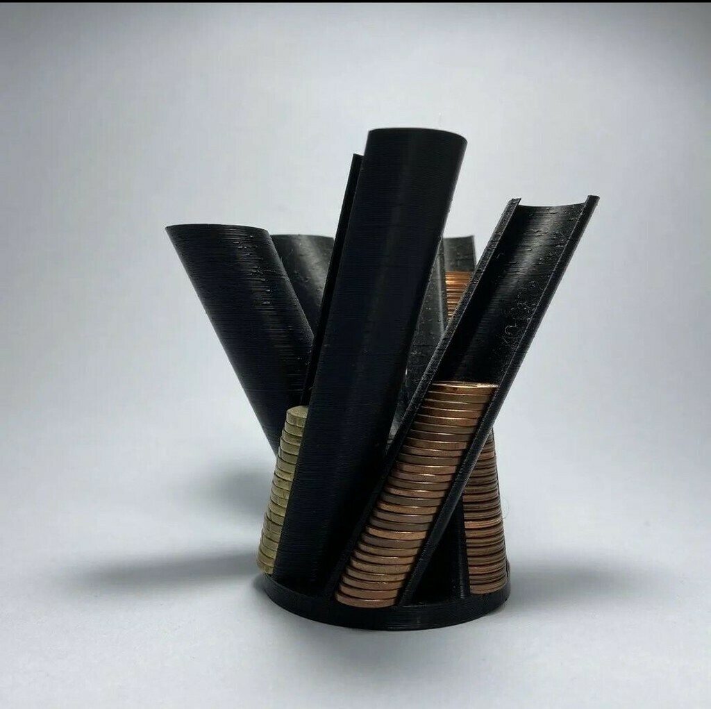 Free 3D file Coin Holder Euro・3D printable model to download・Cults