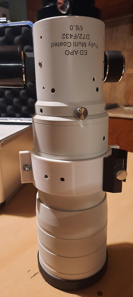 Free 3D file Tube Ring Lacerta 72 ED Telescope・3D printable model to ...