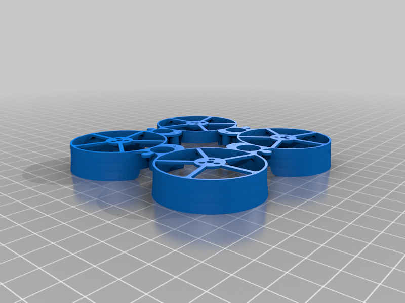 Free 3D file FPV replacement frame, compatible Petrel 75 Whoops 🖼️・3D ...