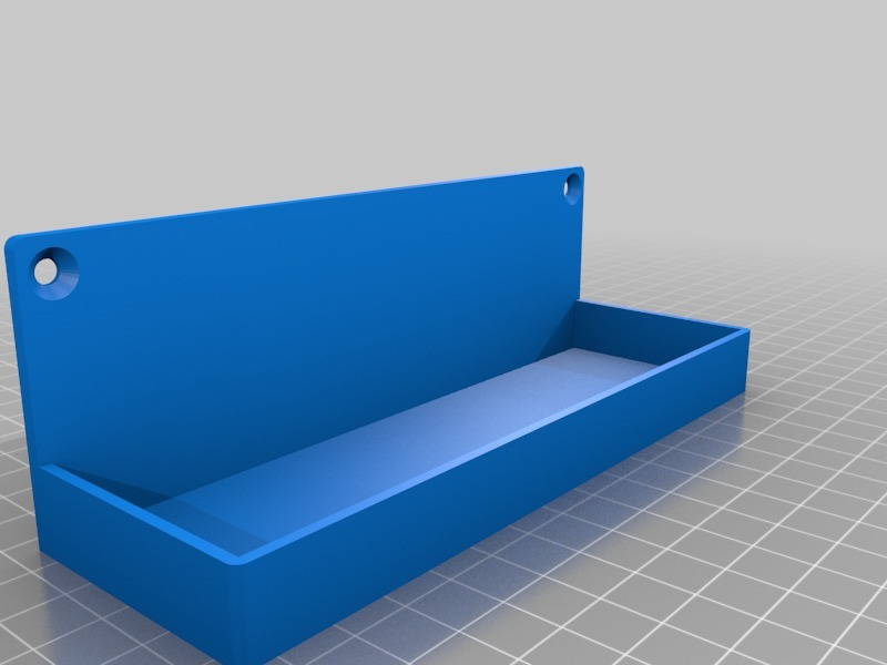 Archivo 3D gratuito Caja de almacenamiento para atornillar a la pared・Design para impresora 3D ...