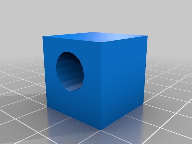 Free 3D file Cube callibration test (added highres and 1cm versions ...