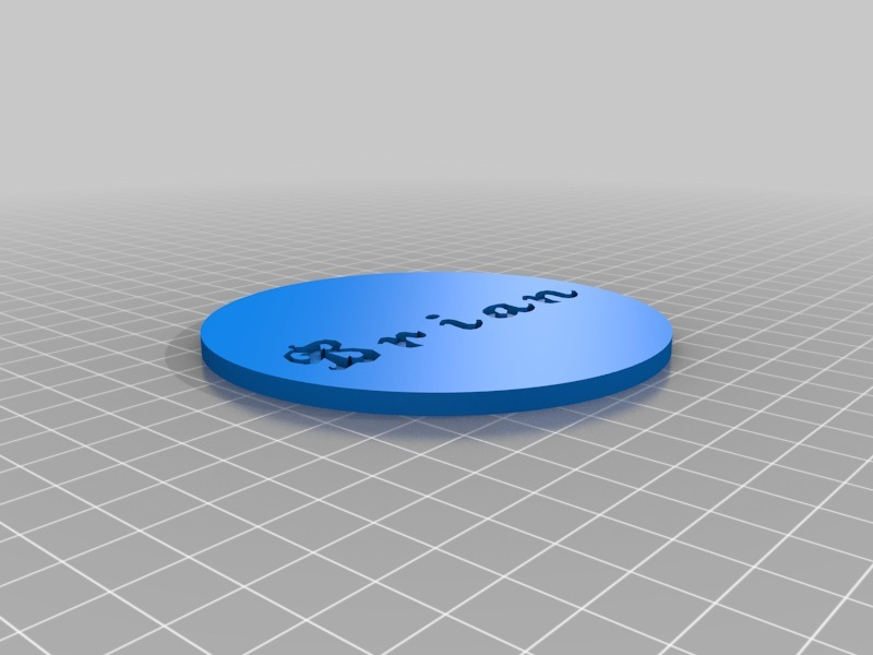 Free 3D file My black Customized Customizeable Drink Coaster・3D print ...