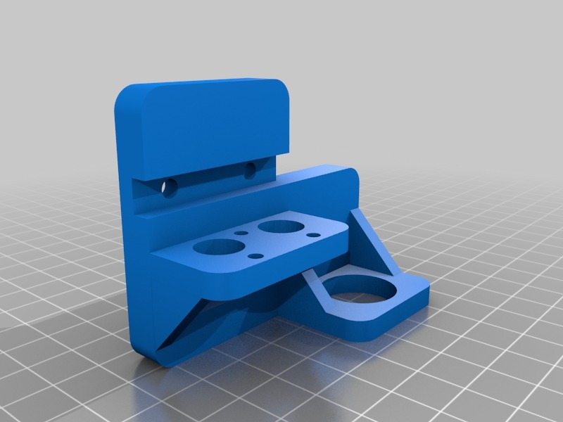 Free 3D file E3D Chimera Mount w Sensor mount for i3 with 18mm sensor ...