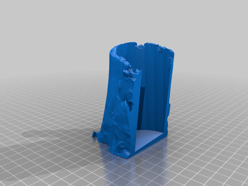 STL file vivarium log hide・3D printable design to download・Cults