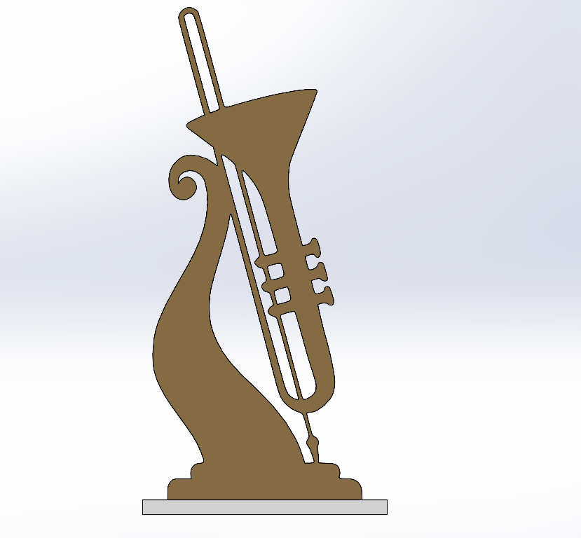 Free 3D file Trumpet_Trompeta・Object to download and to 3D print・Cults