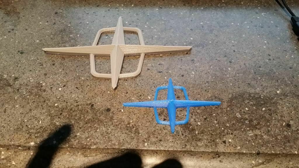 Free 3D file Lincoln Continetal Emblem・3D printing design to download・Cults