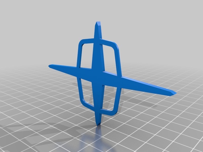 Free 3D file Lincoln Continetal Emblem・3D printing design to download・Cults